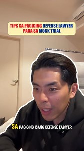 Tips para sa Defense Lawyer sa Mock Trial --- #attyanselmo #lawstudent #lawschoolph #legaleducation | ARRC