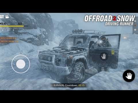 Offroad Snow Driving Android Gameplay | Open World