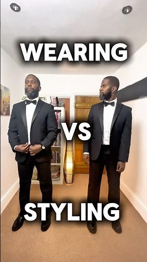 Suit Style Mastery: The Right Way vs. The Wrong Way to Wear a Tux #shortsvideo #styletips