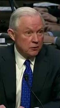 Watch Live Attorney General Jeff Sessions Testifies Before Senate Judiciary Committee (145) #sh