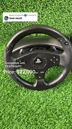 Replying to @bad driva🏧 thrustmaster t80 racing wheel for sale #fyp #viralvideo #topbanks #trending #ps4