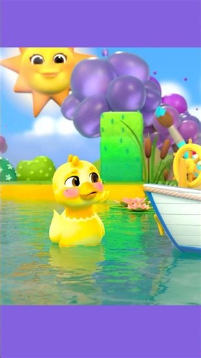 Color Ducks | Funny Bunny - Kids Songs Eng #shorts #nurseryrhymes #kidssongs
