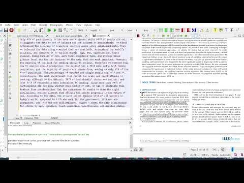 How to convert the Paper in IEEE Access Latex format in English
