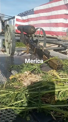 Firing Homemade Cannon #cannonfire #fabrication #metalworking #america