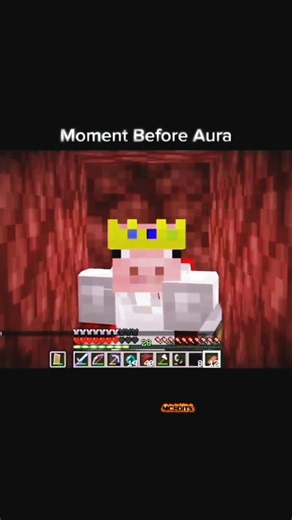 Technoblade Aura+1000 moment#Technoblade Never Dies👑👑👑❤#Minecraft Edit#Minecraft Clutch ##Respect