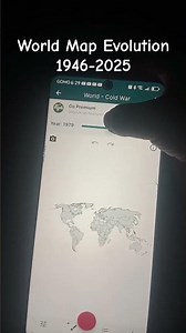 world map evolution 1946-2025
