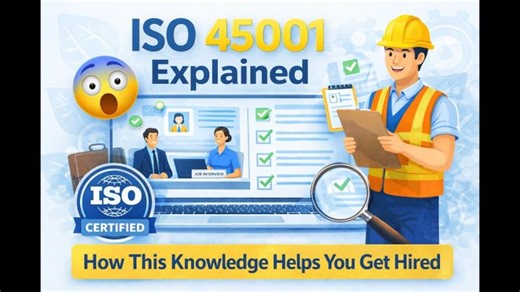 ISO 45001 Explained | How This Knowledge Helps You Get Hired | Shashaank W.