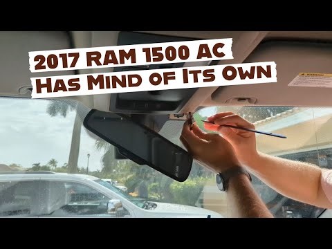 2017 RAM 1500 AC Acting Funny