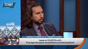"I cannot believe Lamar said this, and if I were a Ravens fan, it would be concerning." Nick Wright reacts to Lamar Jackson's "F*** throwing the ball" statement | First Things First on FS1