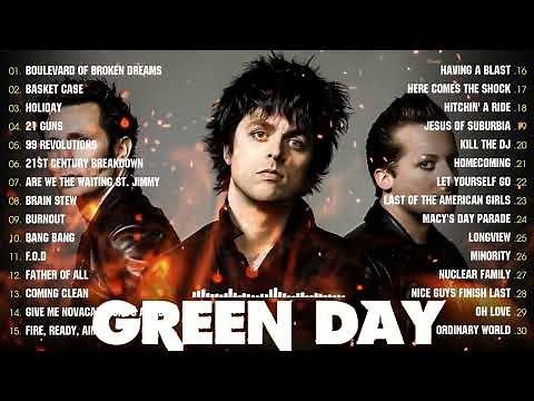Green Day Greatest Hits 2023 💚 Best Songs Of Green Day Full Album Boulevard of Broken Dreams 🎄