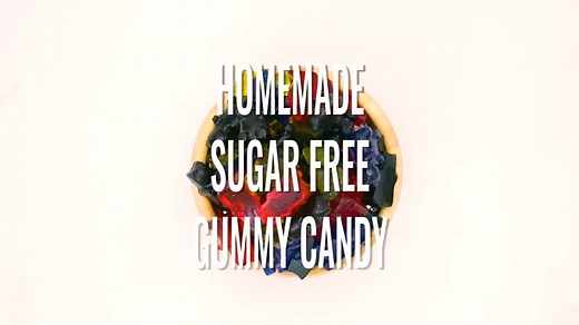 Homemade Sugar Free Gummy Candy... This recipe for Homemade Sugar Free Gummy Candy is surprisingly easy to make. Read more at: https://thesugarfreediva.com/homemade-sugar-free-gummy-candy/ | The Sugar Free Diva