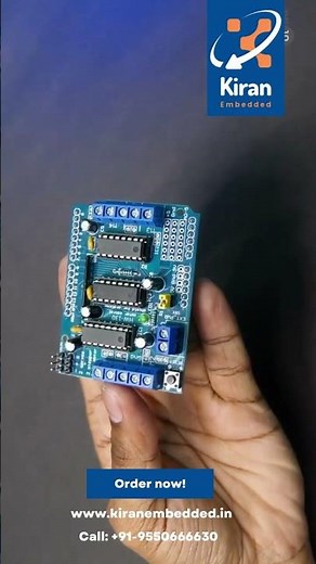 L293D Motor Driver Shield for Arduino | Arduino projects | Embedded Projects | IoT projects | ECE