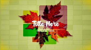 Fall Worship Backgrounds PowerPoint