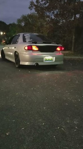 Pontiac Sunfire Shoots Flames!