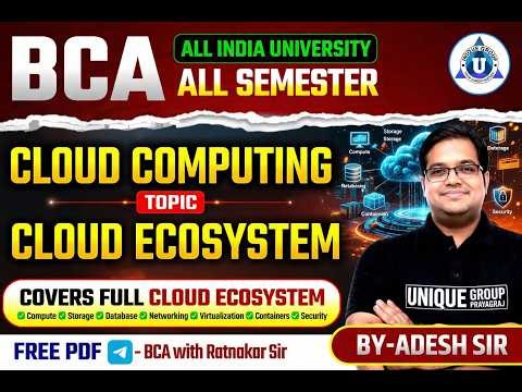 Learn Cloud Ecosystem in 1 Class 🔥 | No Confusion, Full Clarity