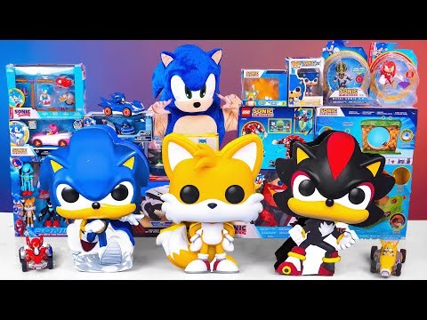 Unboxing Sonic The Hedgehog Toys Collection | Sonic, Knuckles & Shadow Lego Mystery Box Collection