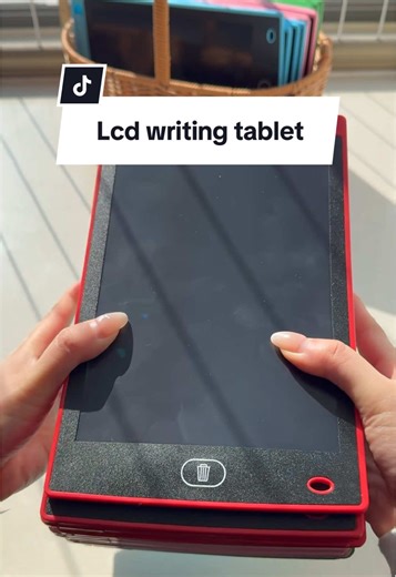 Waterproof LCD Writing Tablet – Write & Draw Without Worry!#tiktokmademebuyit #lcdwritingtablet #fyp #forkids #drawing