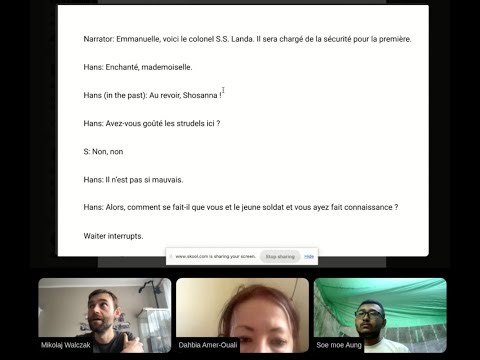 Inglorious Basterds role play in the Skool group