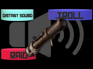【2021】【TROLL】Rocket Raid Sound from a distance｜Rust Sound Effect｜[distance] [raid] [troll]｜#RustSFX