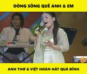 260K views · 4.2K reactions | Dòng sông quê em, dòng sông quê anh - Anh Thơ & Việt Hoàn song ca quá ngọt ngào Nghe tiếp tại: https://youtu.be/J6LxQjZwISw = === | Anh Thơ | Facebook