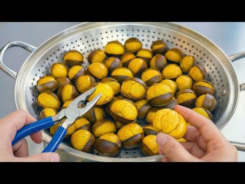 🌰 The Easiest Chestnut Recipe Ever! So Delicious You’ll Be Shocked| Magic Tips😱
