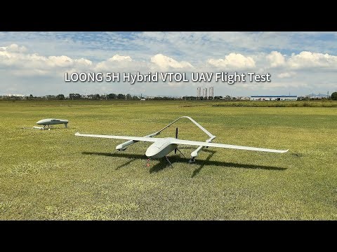 LOONG 5H Hybrid VTOL UAV Flight Test