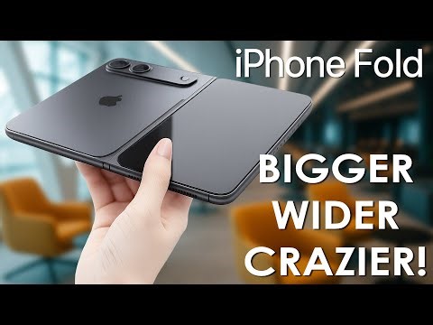 iPhone Fold CAD Render Leak, Apple’s Craziest Foldable and It’s Unlike Any Foldable Ever Made