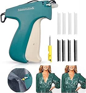 Micro Tagging Gun Kit for Clothing – Tagging Gun, Fasteners, Includes Extra-Fine Needle with 3000 Black and White Fasteners, Sewing Tag Gun for Clothes, Quilting, and Repairs