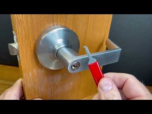 Schlage - How to remove split key construction insert