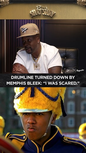 "They offered me Drumline. I turned it down because I was scared. I didn't think I could be a drummer and go back to the neighborhood. I thought I would have 40 more fights. I didn't have the vision." - Memphis Bleek | Club Shay Shay