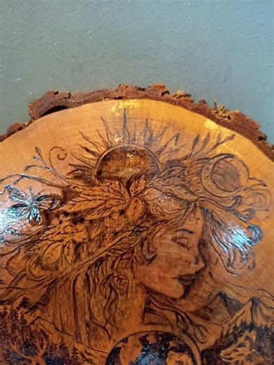 #mothernature #wildlife #art #pyrography #fantasy #world #earth