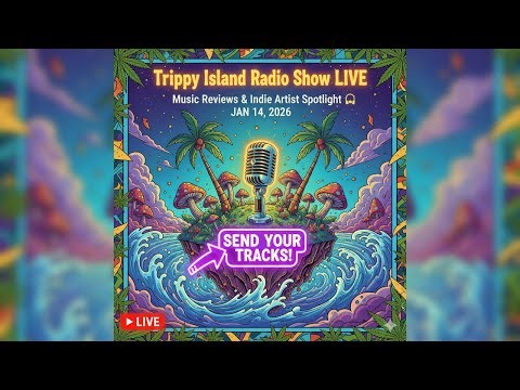 Trippy Island Radio Show LIVE: Send Your Tracks! 🎧 Music Reviews & Indie Artist Spotlight