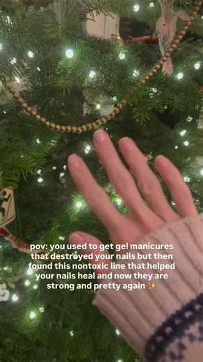Meg Kilcup, PharmD, IHP on Instagram: "My nails were wrecked after getting gel manicures — thin, peeling, brittle, breaking every time they grew past the tips. I honestly thought that was just “normal” after gel… and honestly it is the norm and it is not good!! Sooooo I went searching for something that could actually heal my nails, not just cover them! And I found a system that completely changed everything👇 ✨a nail-strengthening “active” line that repairs damage at the root, hydrates the nail
