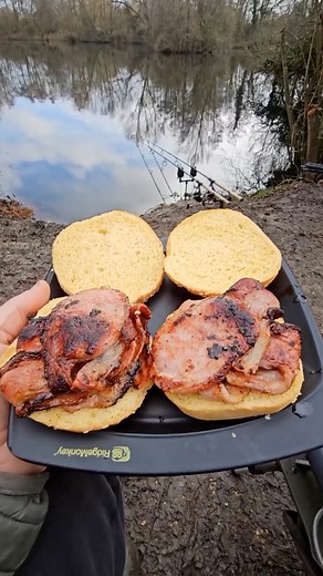 87K views · 403 reactions | What’s your go-to breakfast on the bank? Here’s @kristianhorlock using our Connect Sandwich Toaster Granite Edition pan for some mega looking bacon rolls 襤#RidgeMonkey #DoYouEvenRidgeMonkey #Fishing #Connexion #Angling #CarpFishing #BigCarp #Carp #Carper #Carpe #Karp #Karpfen #Karpervissen #CarpCrossing #CarpLife #InstaCarp #CarpTalk #CarpLovers #ThatsCarpy #CarpyPics #FishingLife | RidgeMonkey | Facebook