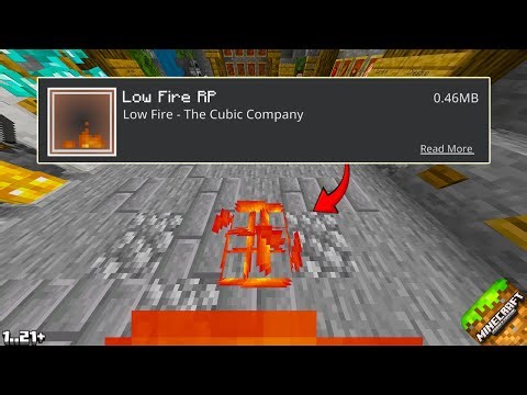 Low Fire Mod Foe MCPE 1.21+ (100% Working)