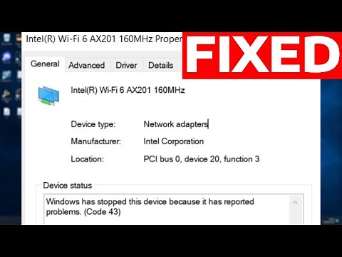 How To Fix WIFI Error Code 43 in Windows 11
