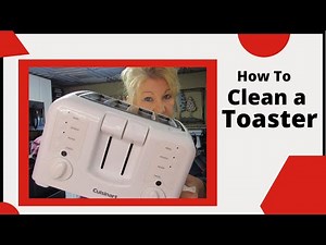 How to Clean Crumbs Out of The Toaster