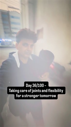 Vikas bhardwaj on Instagram: "Day 36/100 – Taking care of joints and flexibility today for a stronger tomorrow 💪🧘‍♂️ After 40, fitness isn’t just about lifting heavy. Strong joints, better flexibility and smooth movement matter just as much. Slow progress, smart training, long-term results. If you’re on a similar journey, you’re not alone 🤝 Let’s build a body that moves better every day. 👉 Follow for real fitness after 40 👉 Follow for strength flexibility and consistency 👉 Follow to train