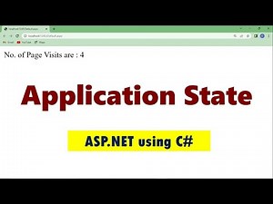 Application State in ASP. NET using C# | State Management