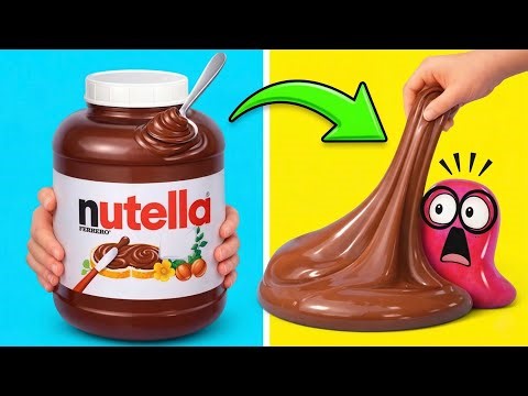 🍫 Slime Cokelat Raksasa & 10 Ide DIY Manis! 😍✨