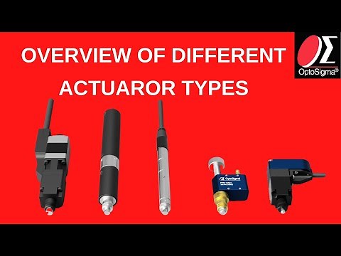 Overview of Different Actuator Types