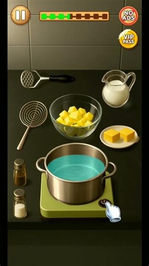 Cooking ASMR Kitchen Cook Game (Relaxing Gameplay)#12🥔🍲👩‍🍳#shorts #cooking #food #foodasmr