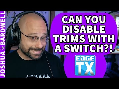 How to Disable or Enable Trims Based On Switch Position in EdgeTX! - FPV Questions
