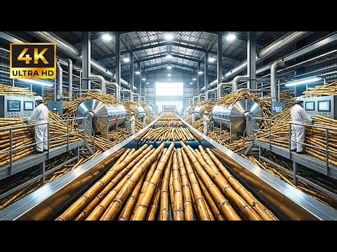 Inside a Modern Sugarcane Harvest and Sugar Production Process: From Field-Cut Cane to Refined Sugar