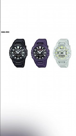 The new Casio G-Shock GBA-950 running series