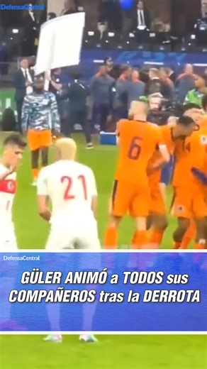 GÜLER ANIMÓ a TODOS sus COMPAÑEROS tras la DERROTA 👏🏻🔝 #guler #realmadrid #reels #viral | DefensaCentral.com