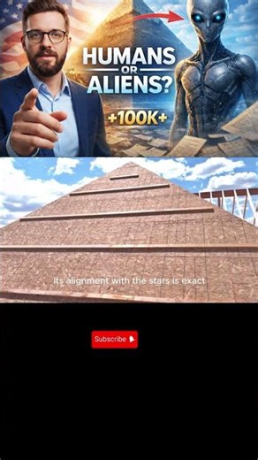Did Aliens Build the Pyramids? #egypt #pyramidsecrets #shorts