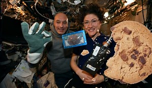 Houston, we have a craving! ISS astronauts bake first-ever batch of space cookies - Extra.ie