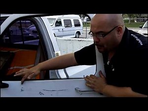 (step3) 1973-91 Chevy C-10 Truck 1pc door glass conversion kit installation.