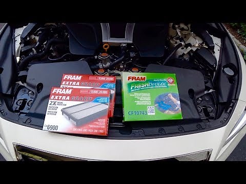 Infiniti Q50 Cabin Filter & Air Filter Replacements